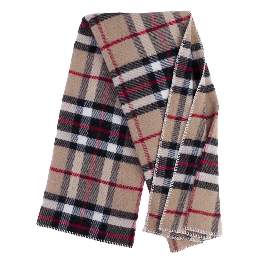 Highland Tweeds BIG Throw ~ Camel Thompson ~ – Highland Tweeds Blanket ...