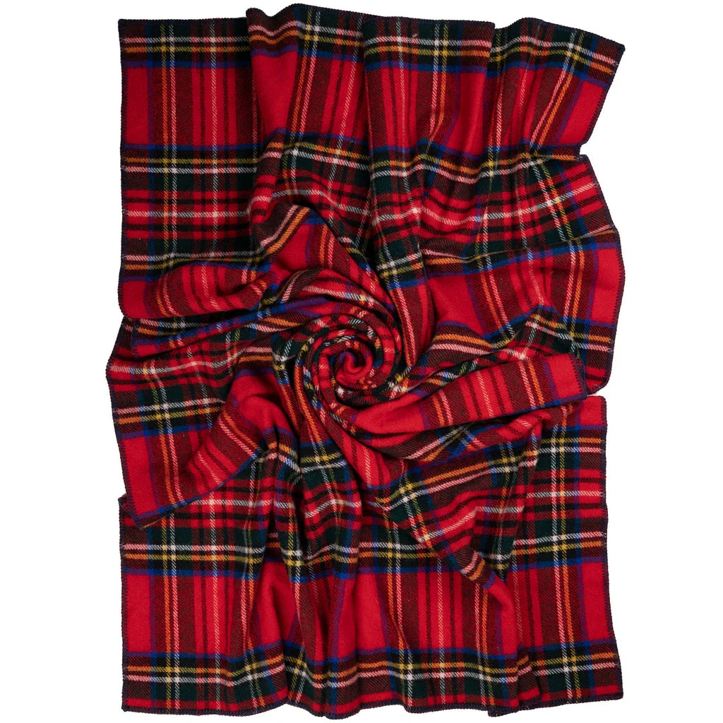 Highland Tweeds BIG Throw ~ Royal Stewart ~ – Highland Tweeds Blanket ...