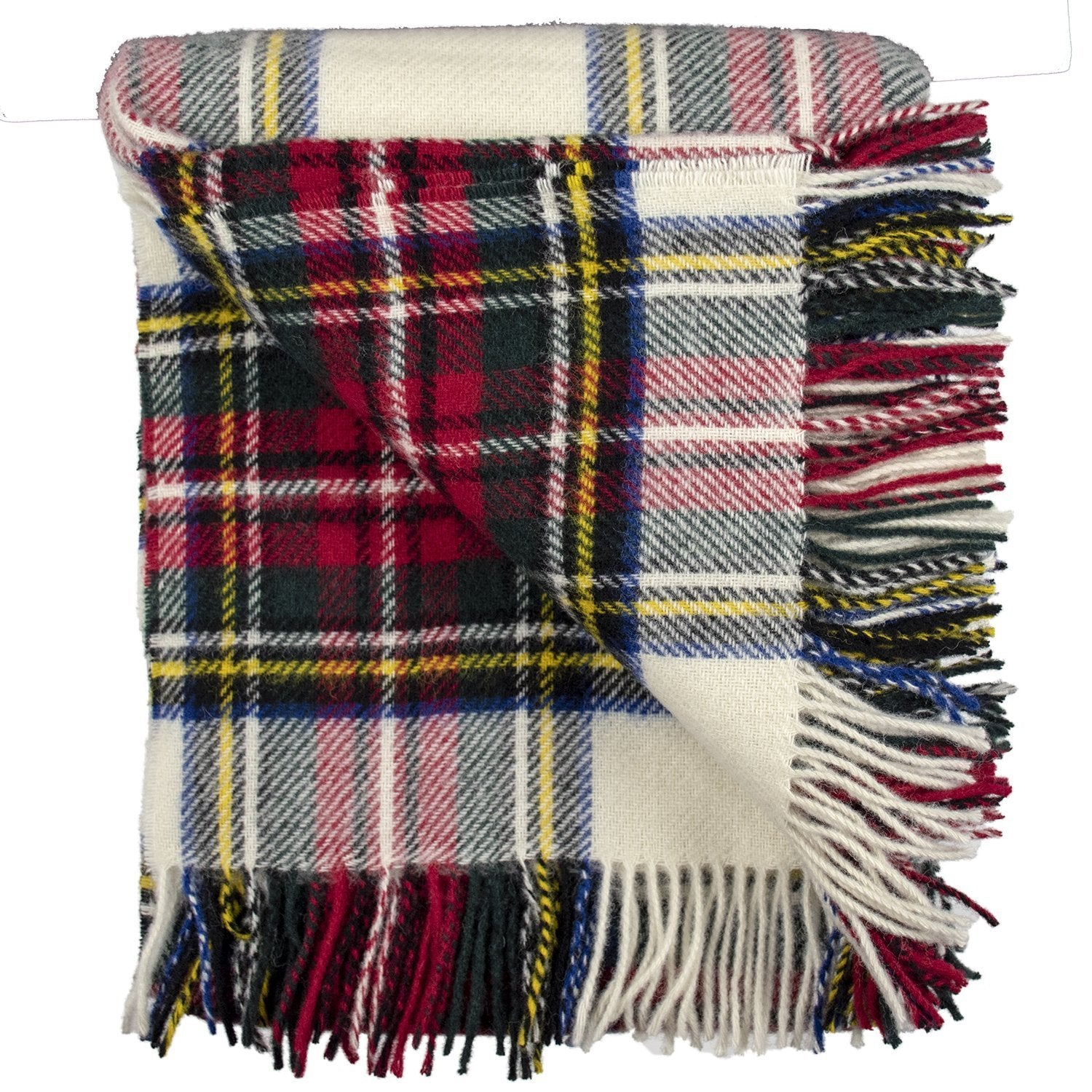 Prince of Scots Highland Tweed Pure New Wool Throw (Dress Stewart ...